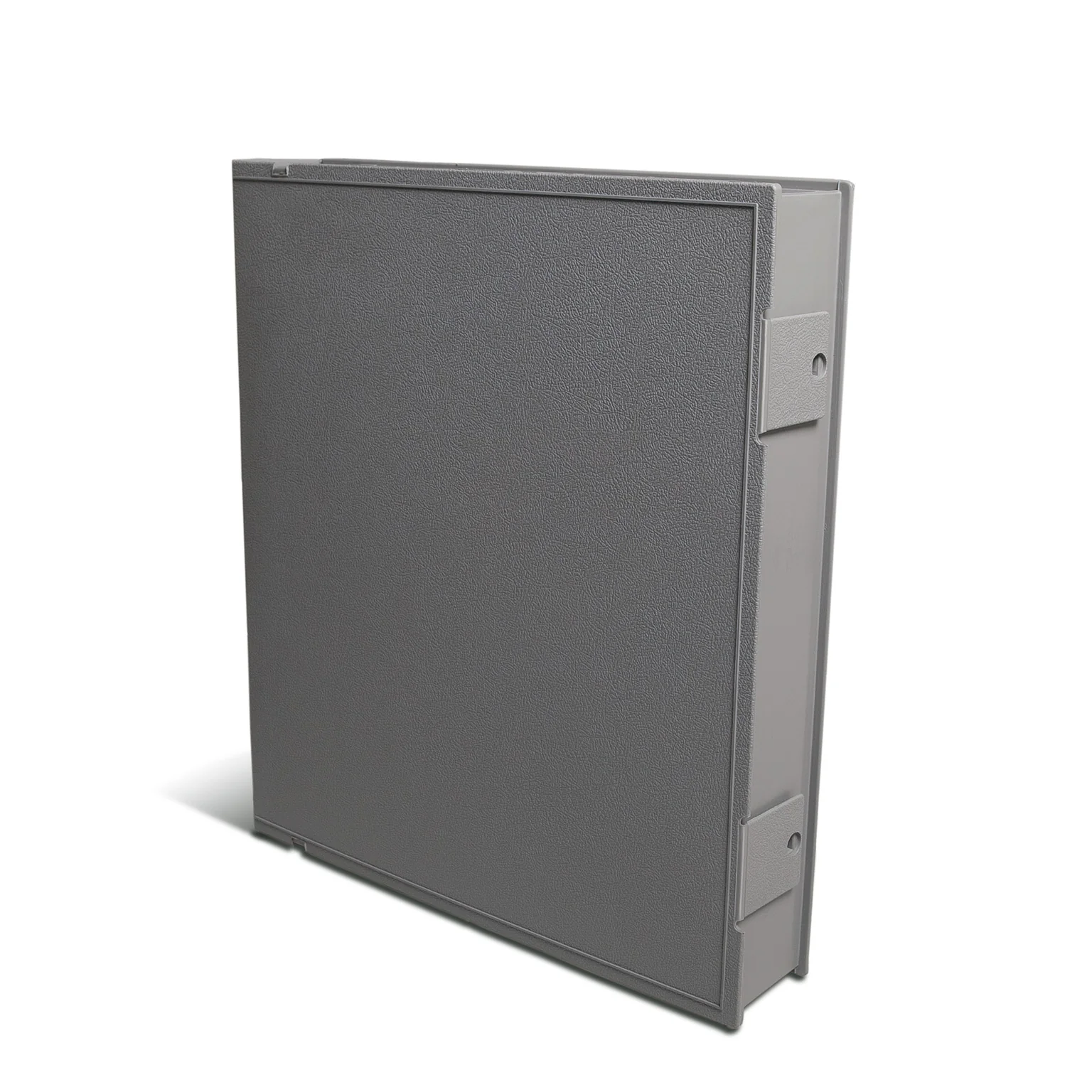 Print File Grey 1" O-Ring Polypropylene Box Binder -10-1/4x11-3/4x2 ...