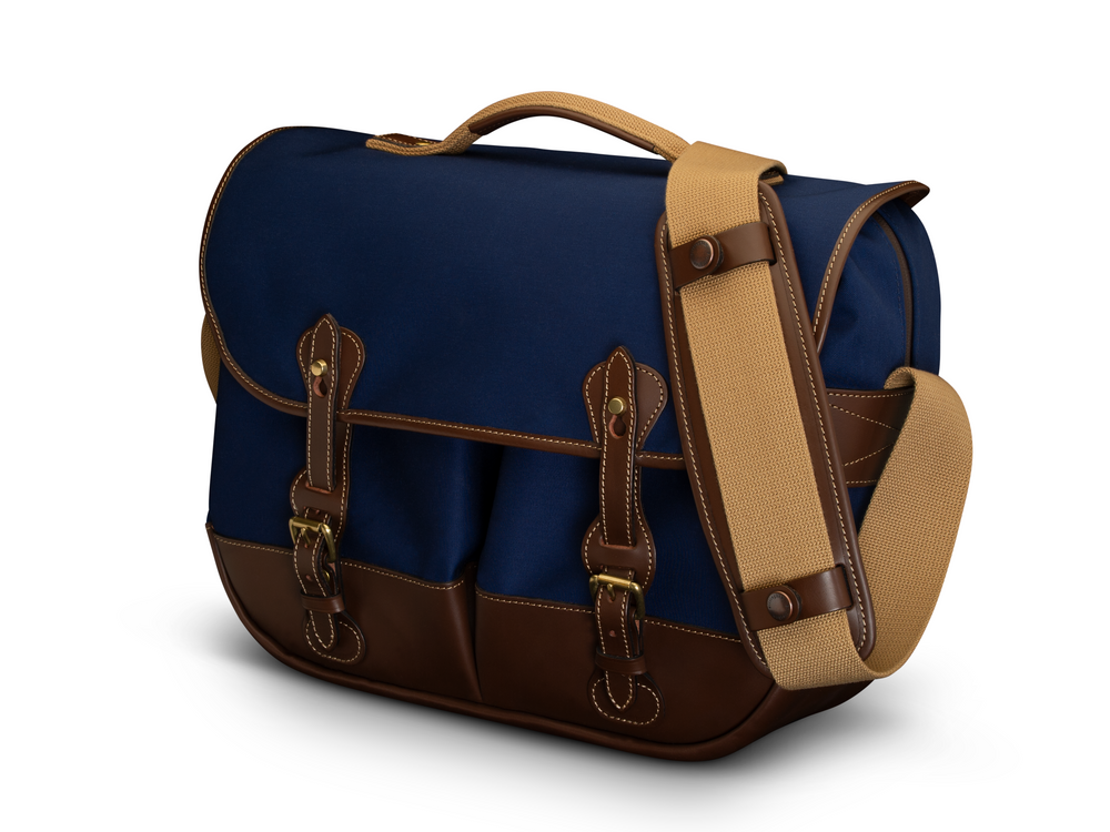 Billingham Eventer MkII Camera Bag - Navy / Chocoate Leather – Kudos ...