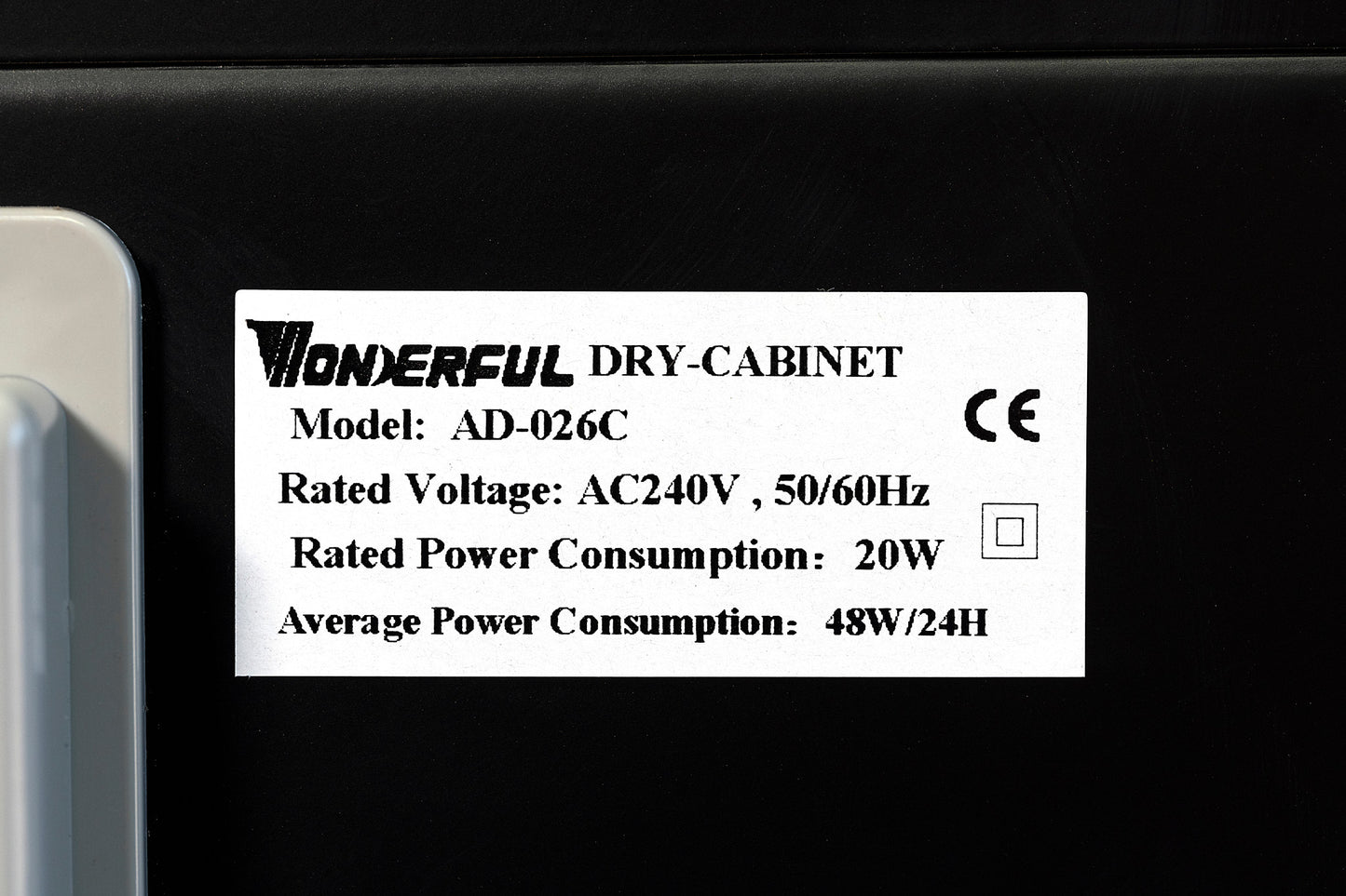 Wonderful AD-026C 23 Litre Dry Cabinet with Digital Hygrometer – Kudos Cameras