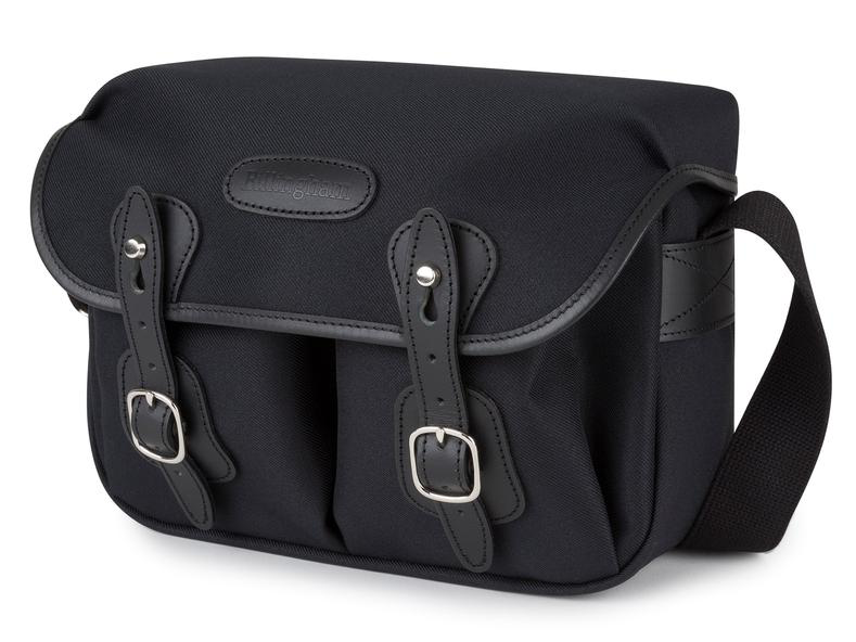 Billingham Hadley Small Camera Bag - Black FibreNyte / Black Leather ...