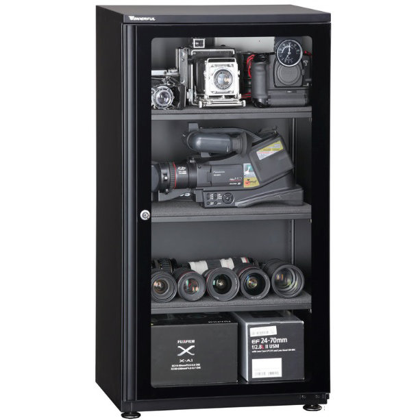 Wonderful AD-159CH 183 Litre Dry Cabinet with Digital Hygrometer – Kudos Cameras