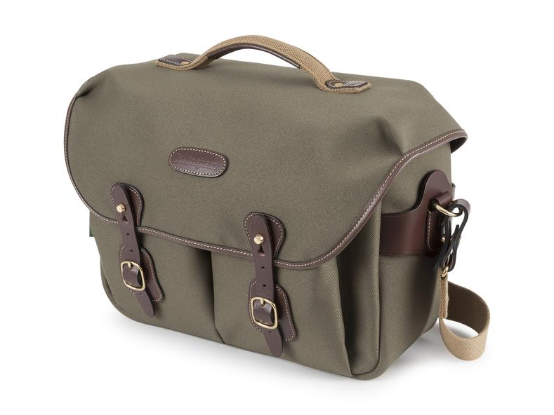 Billingham Hadley One Camera Bag - Sage FibreNyte / Chocolate Leather ...